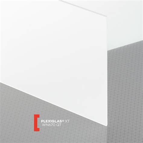 PLEXIGLAS plaat wit opaal GEËXTRUDEERD wit WN670 3 3 050 x 2