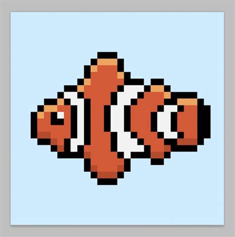 How To Make A Pixel Art Fish Mega Voxels
