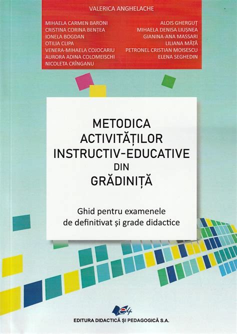 Metodica Activitatilor Instructiv Educative Din Gradinita PDF Autor