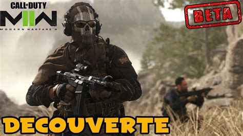 Découverte Call of Duty MW2 2022 Beta YouTube