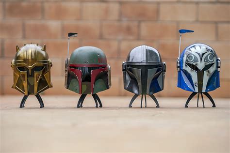 Custom Mandalorian Helmet Glwec In