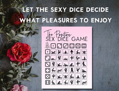 Sex Dice With Sex Positions Printable Sex Game Sexy T For Her In A Date Night Box Sexytoy