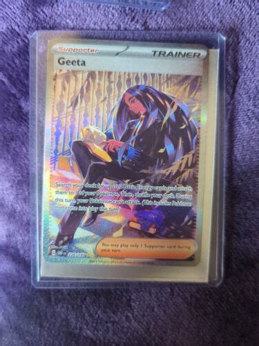 Pok Mon Tcg Geeta Sv Obsidian Flames Holo Special