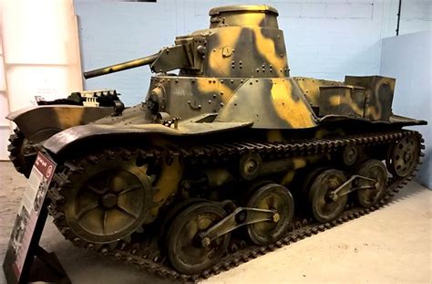 Type Ha Go Japanese Ww Light Tank At Bovington Tank Museum