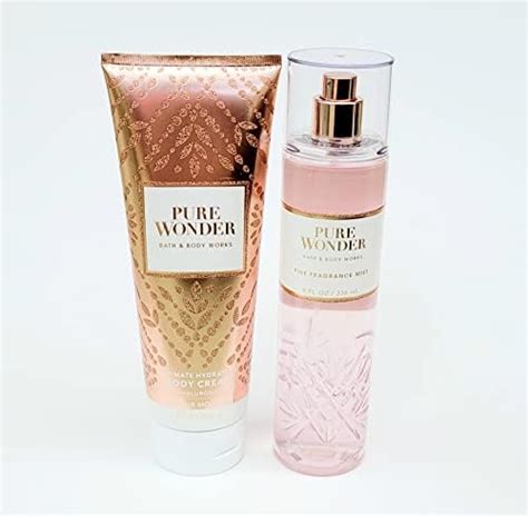 Amazon Bath And Body Works Pure Wonder Body Cream Fragrance Mist