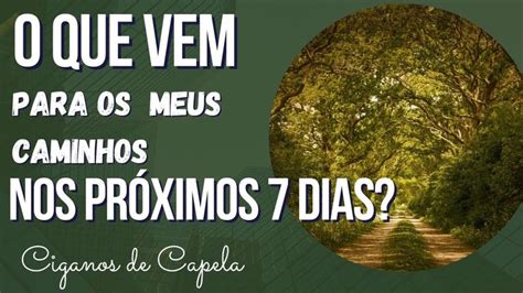 O QUE VEM PARA OS MEUS CAMINHOS NOS PRÓXIMOS 7 DIAS Arte espiritual