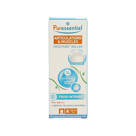 PURESSENTIEL ARTICULATION CRYO ROLLER 75 ML Complexes D Huiles