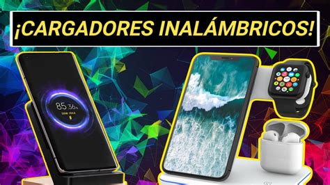 TOP 10 mejores CARGADORES INALÁMBRICOS del 2024 Buenos y Baratos