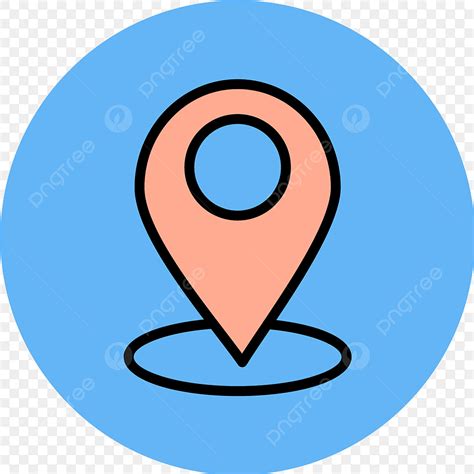 Gambar Ikon Lokasi Vektor Ikon Lokasi Lokasi Peta PNG Dan Vektor