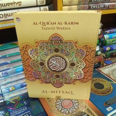 Jual Al Mitsaq Al Quran Mushaf Tajwid Berwarna A Besar Di Seller Plaza