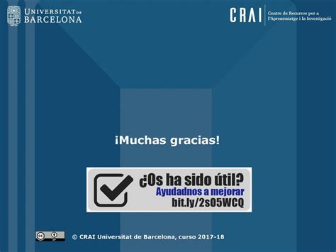Conocer el CRAI Biblioteca de Biblioteconomía y Documentación ppt