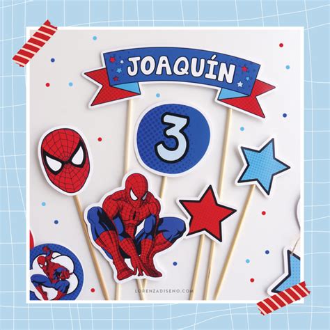Kit Imprimible Hombre Ara A Spiderman