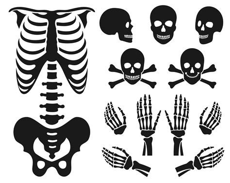 Black Skeleton SVG Happy Halloween Skeleton Svg Skull SVG Etsy