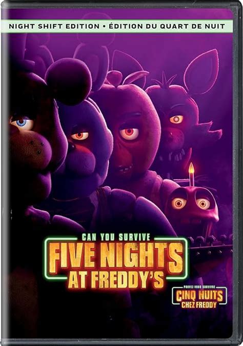 Five Nights At Freddys Night Shift Edition Dvd Bilingual Amazonca Josh Hutcherson