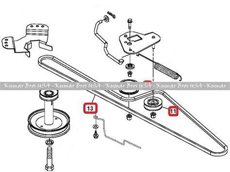 John Deere L120 Deck Diagram