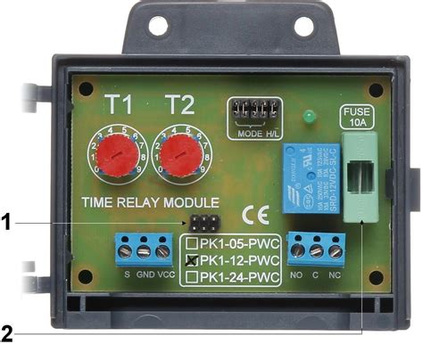 Delta Moduł Przekaźnika Czasowego Pk1 12 Pwc Akcesoria do monitoringu