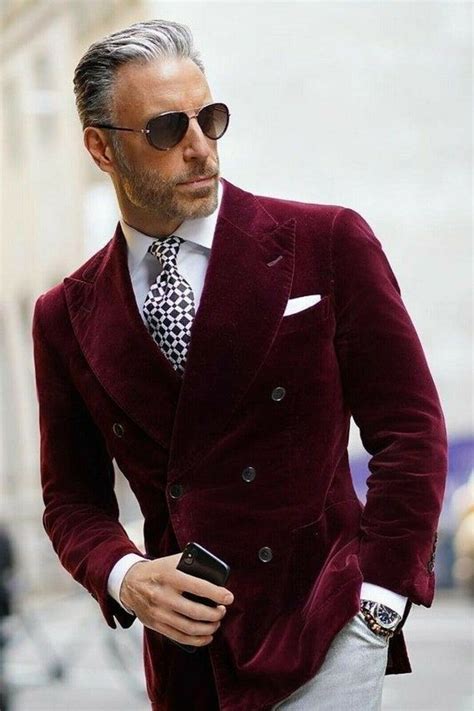 Men S Double Breasted Velvet Blazer Burgundy Velvet Dinner Jacket