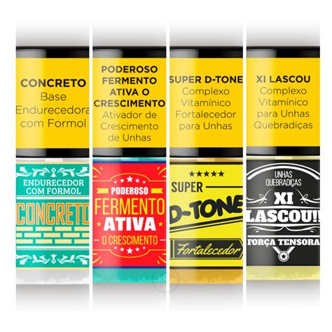 Kit SOS Unhas fracas unhas quebradiças crescimento fortalecedor Kit