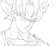 Coloriage Super Saiyan Goten Dragon Ball Z Jecolorie