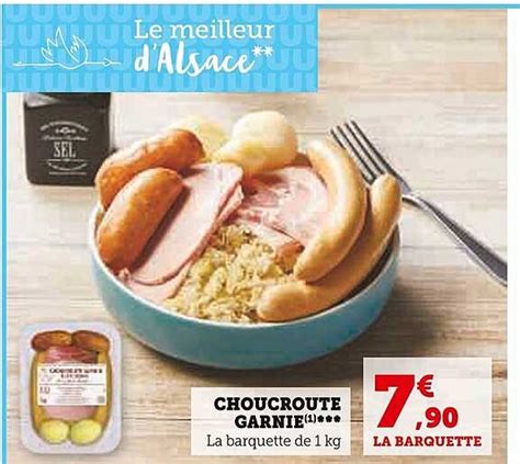 Promo Choucroute Garnie Chez U Express ICatalogue Fr
