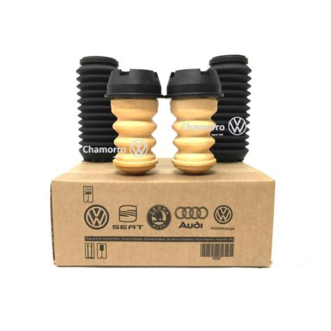 Kit Batente E Coifa Amortecedor Traseiro Vw Gol Parati Voyage
