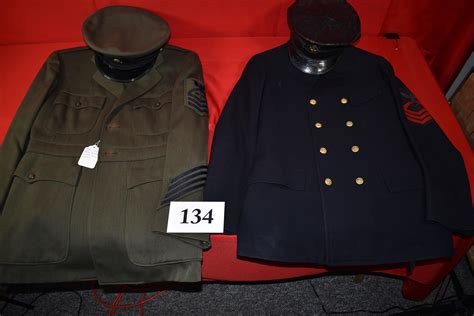 Lot 2 US Navy Chief Petty Officers Uniforms