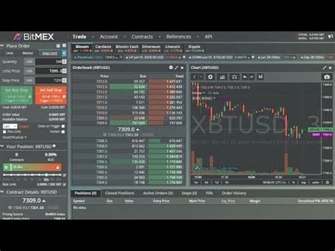 Trader Le Bitcoin Avec Des Effets De Levier Tutoriel Bitmex Youtube