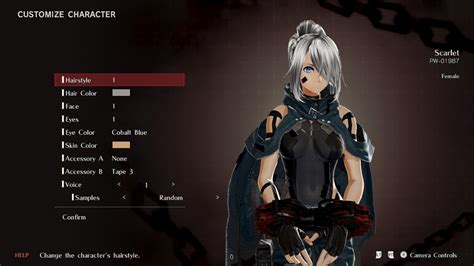 Code Vein Code Vein Cute Female Character Creation Làm đẹp Nhân Vật