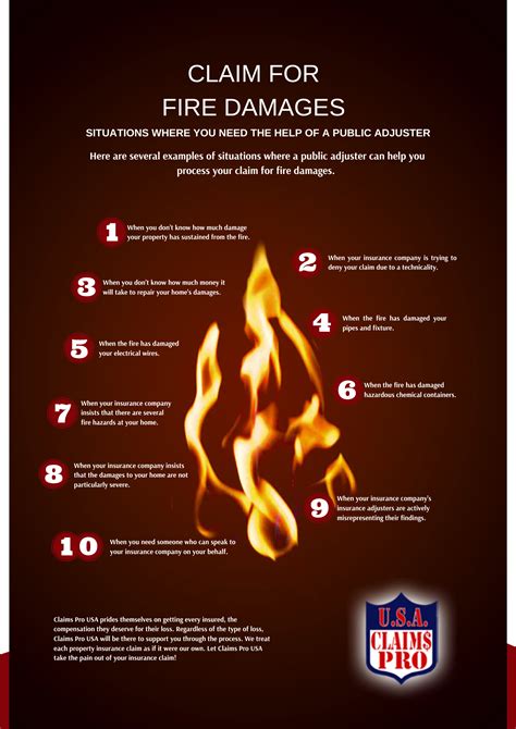 Situations When You Need The Help Of A Public Adjuster Fire Damage