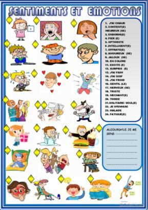81 Emotions Français FLE fiches pedagogiques pdf doc