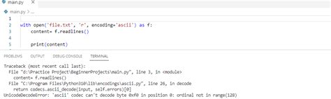 Unicodedecodeerror Ascii Codec Cant Decode Byte Fixed Frontendscript