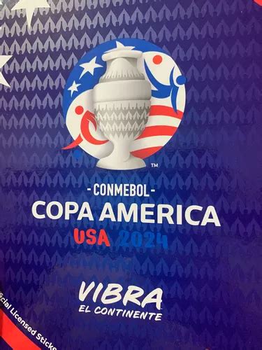 Album Tapa Dura Copa America 2024 Completo Para Pegar Cuotas sin interés
