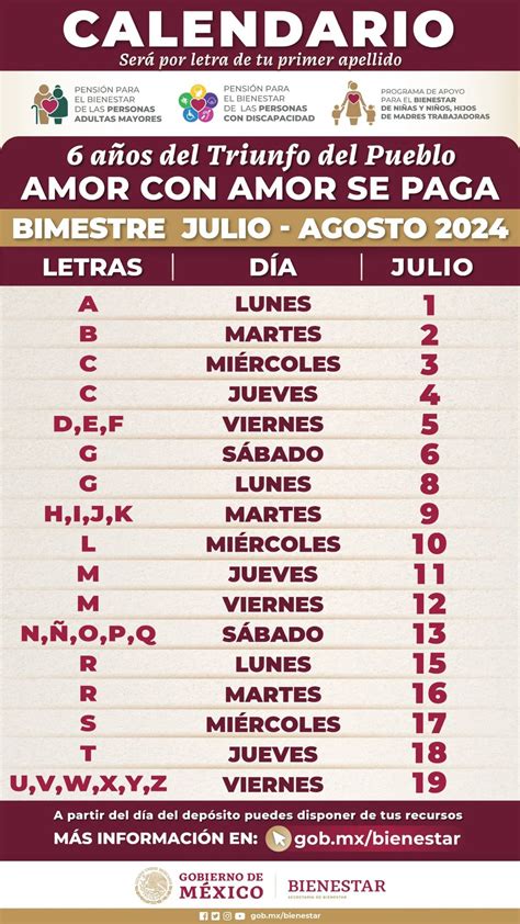 Calendario de Pensión Bienestar 2024 estos adultos mayores reciben