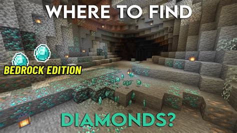 How To Find Diamonds In Minecraft Bedrock 1 19 Easy YouTube
