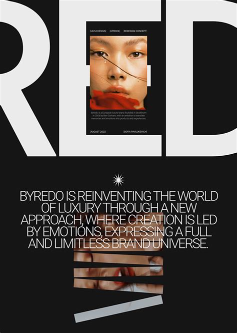 BYREDO E Commerce Redesign Behance