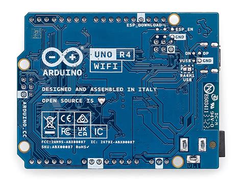 Arduino Uno R Wifi Abx Renesas Ra M Esp S Wi Fi