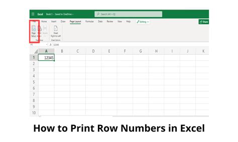 How To Print Row Numbers In Excel Quick Easy Method