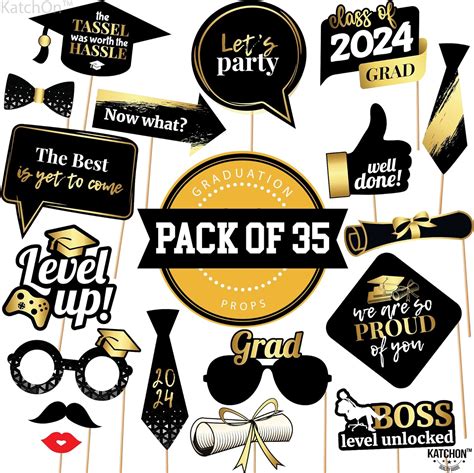 KatchOn Graduation Photo Booth Props 2024 Pack Of India Ubuy