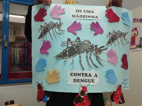 Cartaz Mosquito Da Dengue Educação Infantil BRAINCP