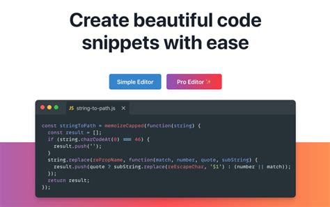 Awesome Tools That Turn Code Snippets To Images Dev Community