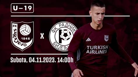 U 19 L FK SARAJEVO FK RADNIK BIJELJINA Live Stream YouTube