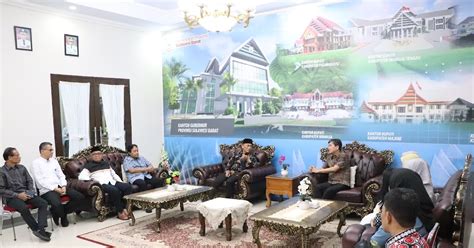 Terima Kunjungan Dirjen PPKTrans Kemendes PDTT Pj Gubernur Sulbar