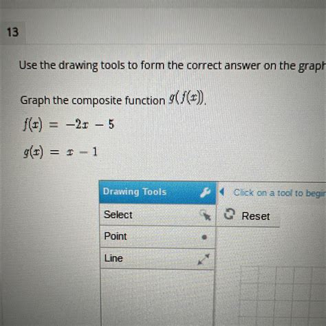 Use The Drawing Tools To Form The Correct Answer On The Graph Graph The