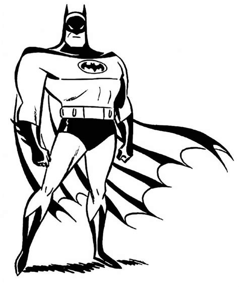 30 Desenhos Do Batman Para Colorir Como Fazer Em Casa