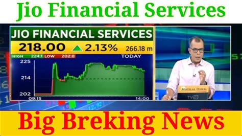 Jio Finance Share News Today Jio Finance Stock Latest News Jio Finance