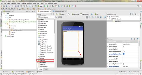 Cara Membuat Aplikasi Android WebView Menggunakan Android Studio