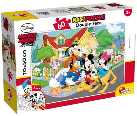 Lisciani Puzzle Bajki Disney Myszka Miki I Przyjaciele 60 El