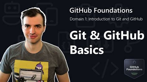github foundations git and github basics youtube