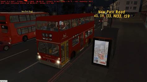 Omsi Tour London Bus Streatham Station Westminster