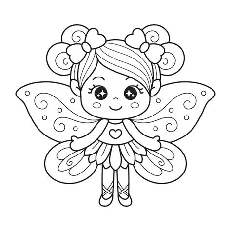 Desenho De Fada Para Colorir Colorir